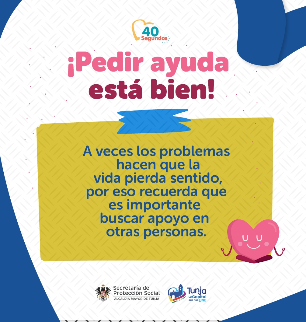 ¡Pedir ayuda está bien! - 40segundos